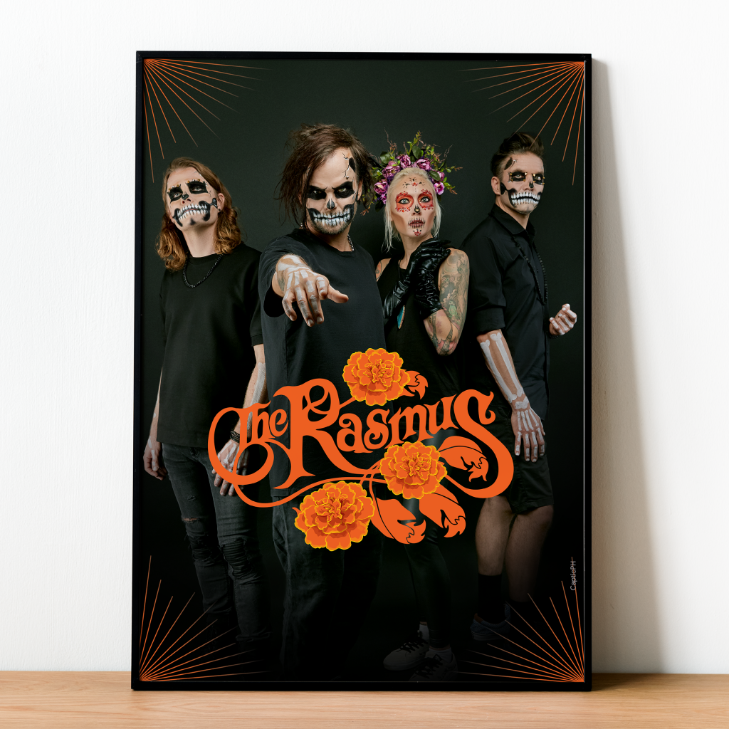 "The Rasmus-Día de Muertos" Poster - REY VINILO