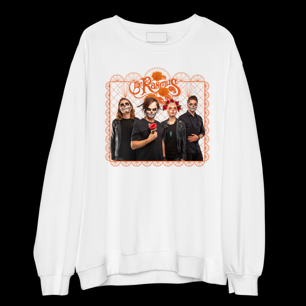 "The Rasmus-Día de Muertos" White Longsleeve - REY VINILO